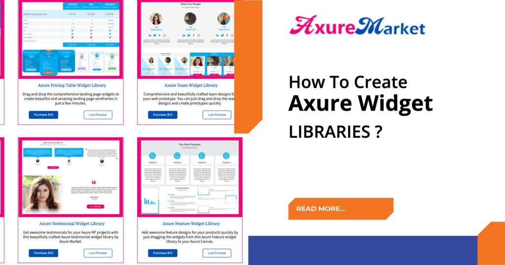 How to create Axure Widget Libraries ? - Axure Market