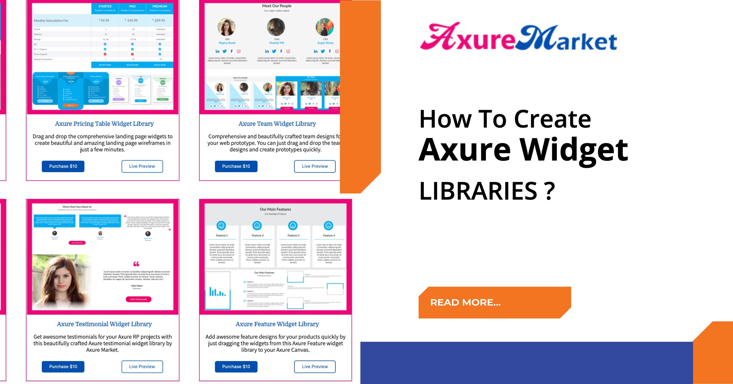 How to create Axure Widget Libraries ? - Axure Market