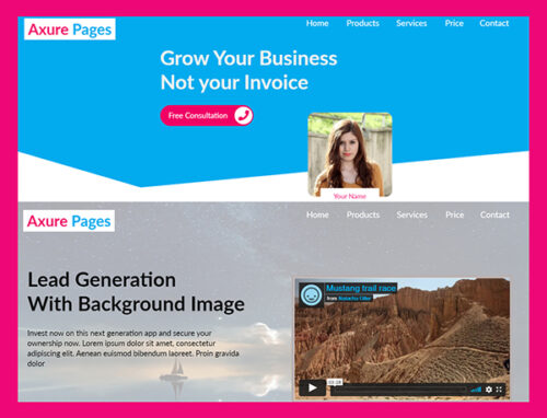 Axure Banner Widget Library | Axure Market - Store for Best Axure Widget Libraries